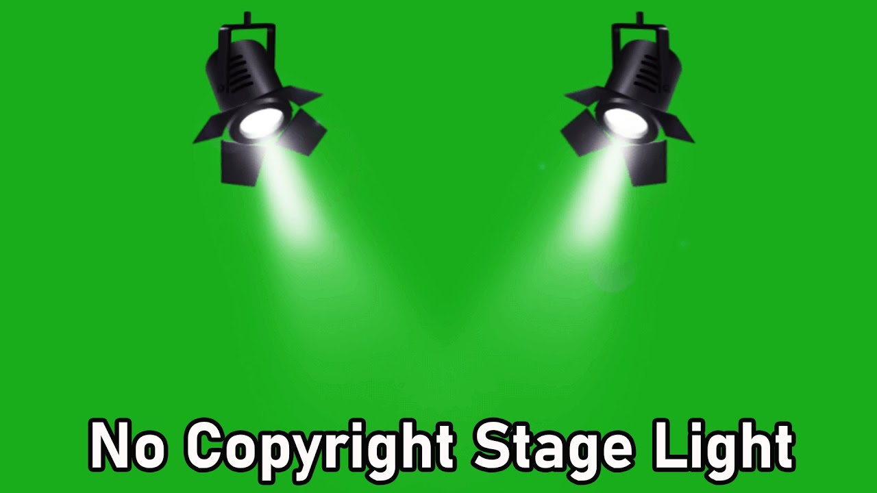 Concerts stage lights green screen || Free light effects green screen ...
