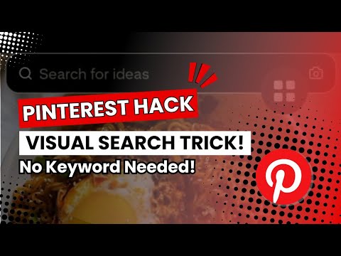 FAST: How to Search in Pinterest Using Photo - Easy | NEW UPDATE - YouTube