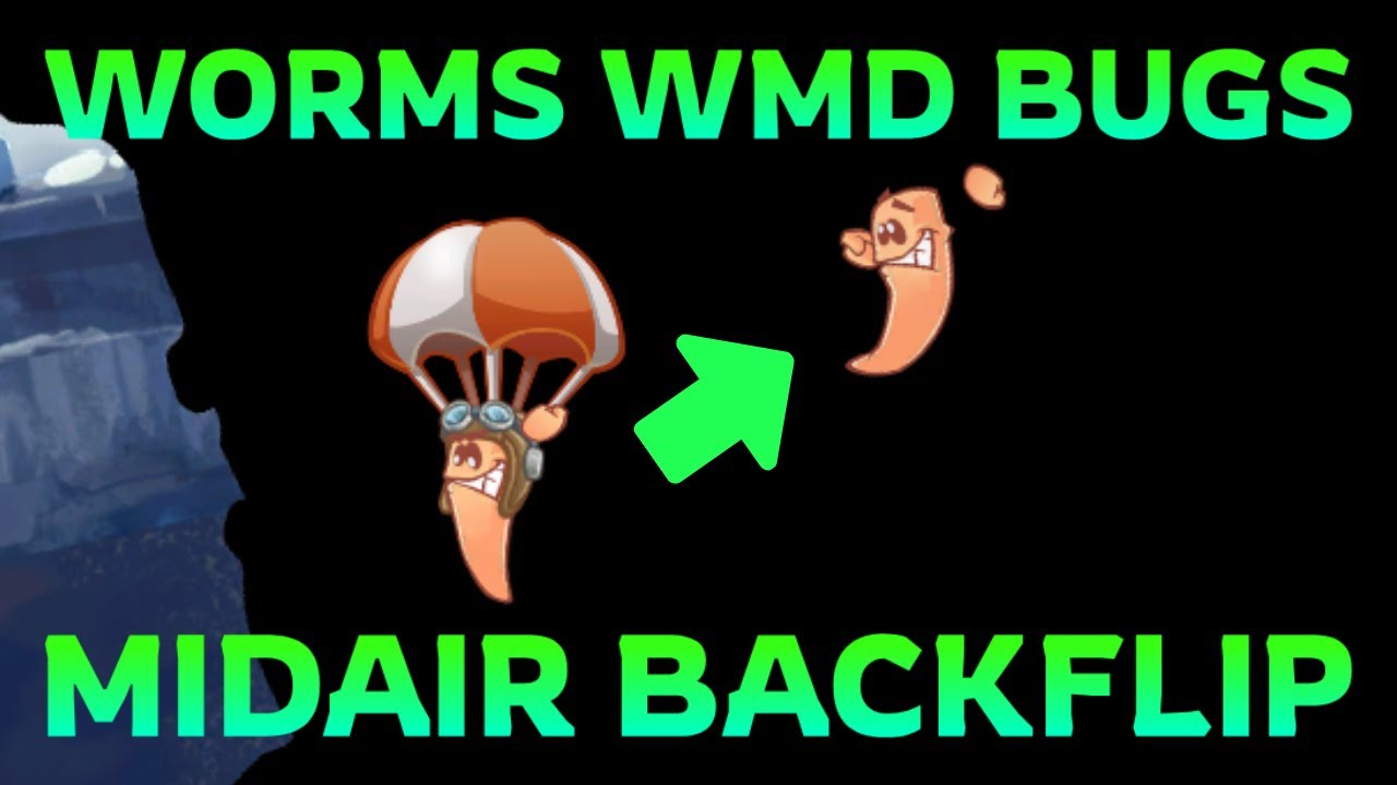 Worms WMD Bugs - Midair Backflip - YouTube