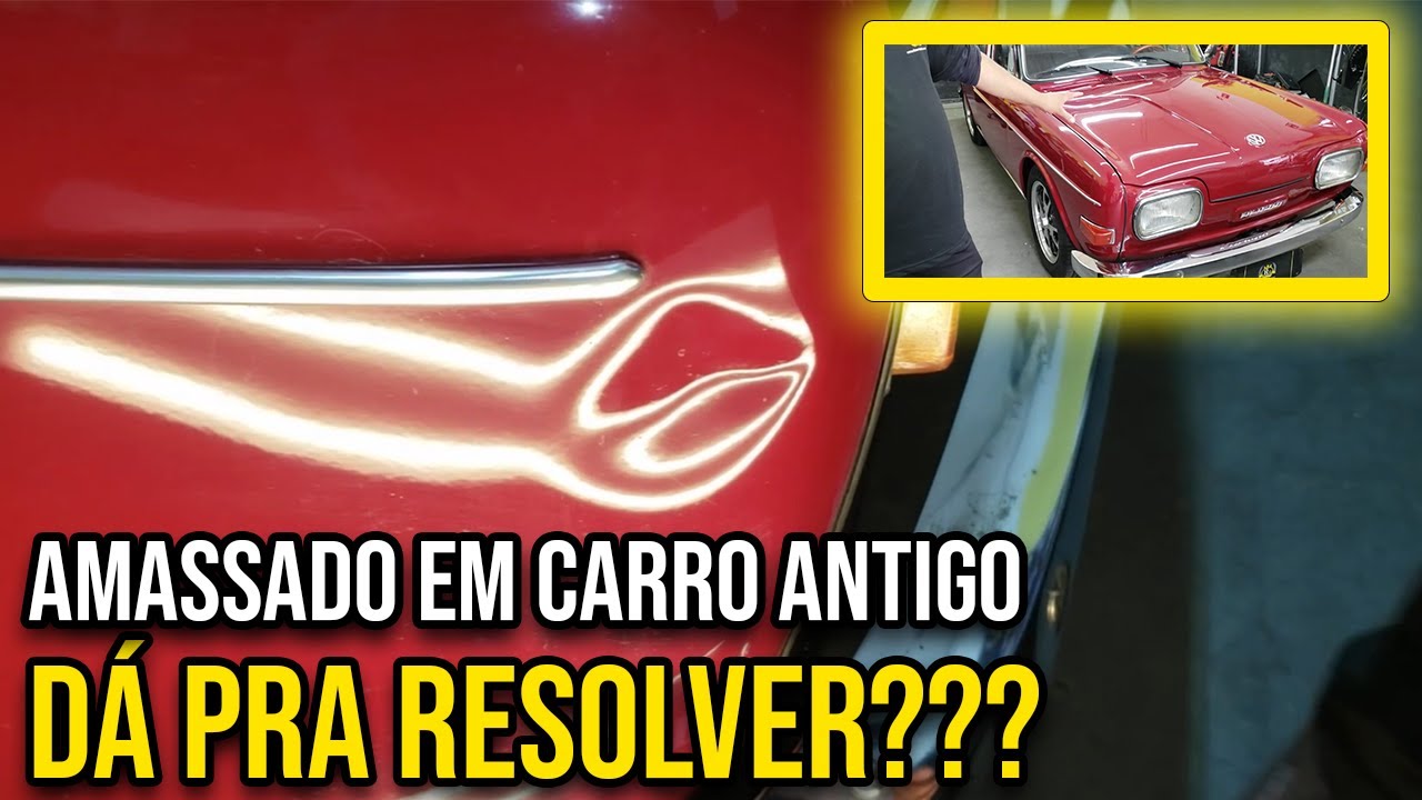 As PRINCIPAIS DICAS para fazer um amassado num carro antigo (Fusca ...