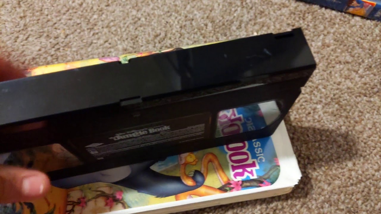 My Walt Disney Clamshell Vhs Collection Part 1 - YouTube