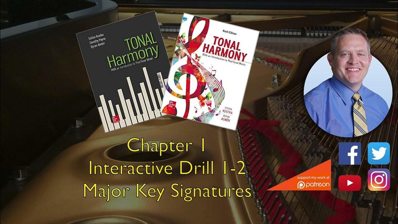 Major Key Signatures -Tonal Harmony Chapter 1 -Interactive Drill 1-2 ...
