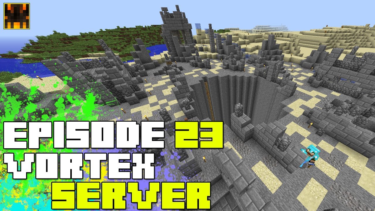Minecraft 1.7 - The Vortex Server - Let's Play Episode 23 - Paintball ...