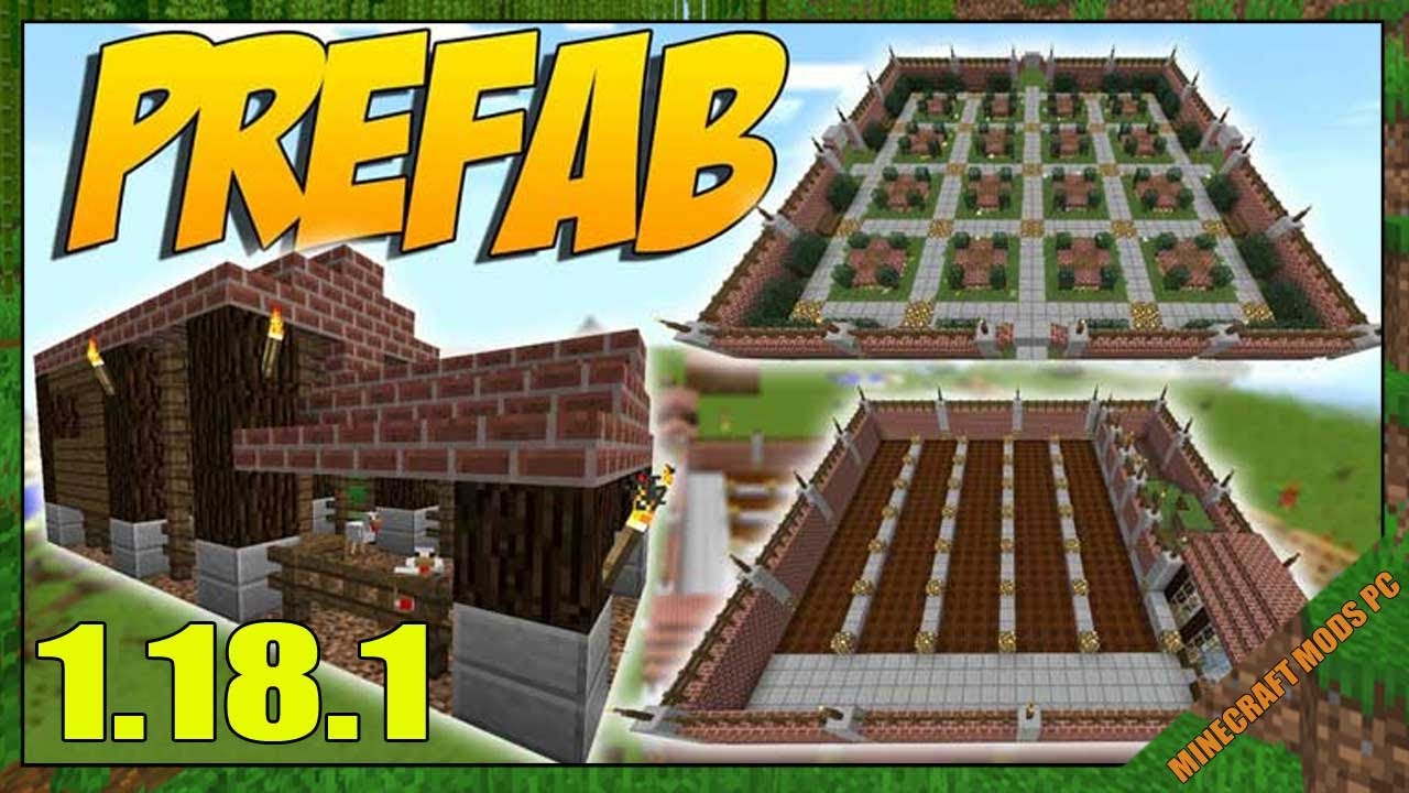Prefab Mod 1.18.1 & How To Install for Minecraft - YouTube