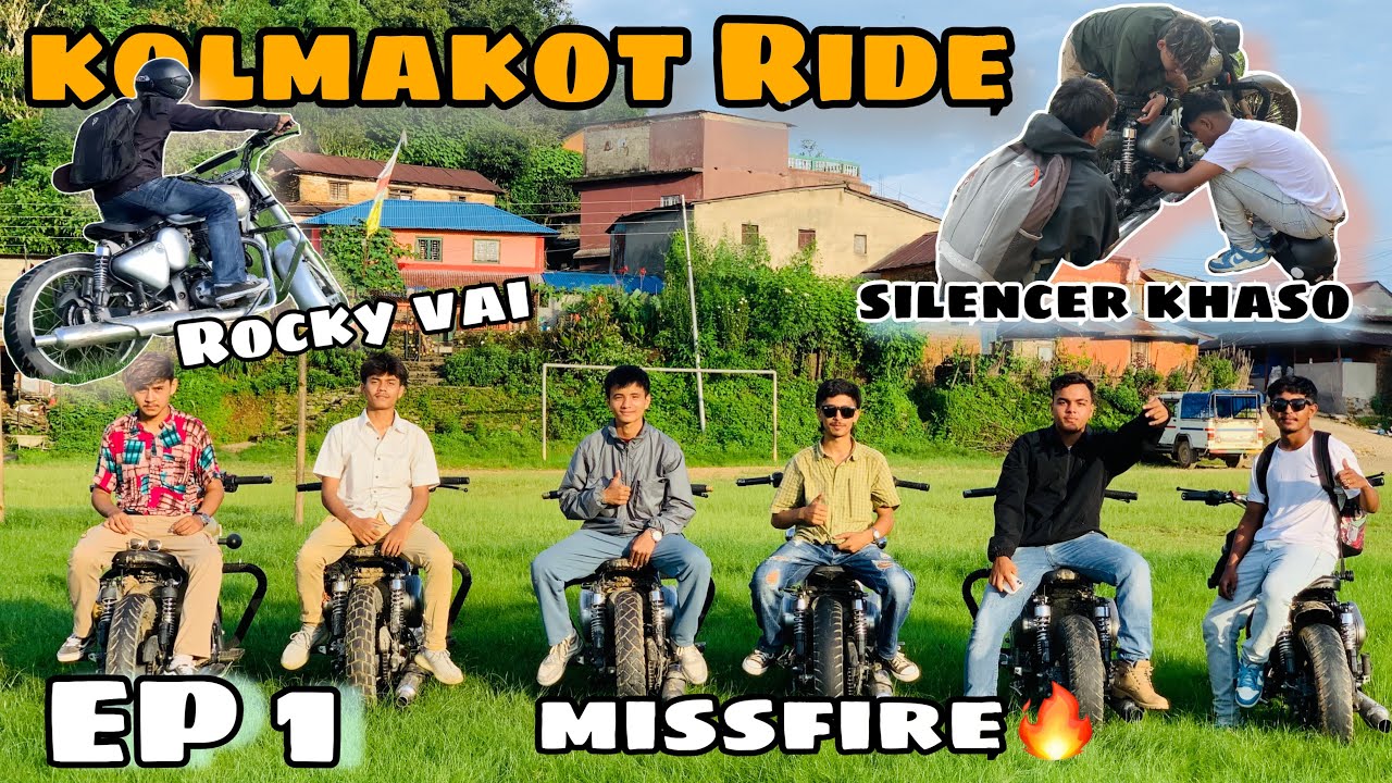 Kolmakot Ride without seat and top /Bato Ma silencer khaso - YouTube