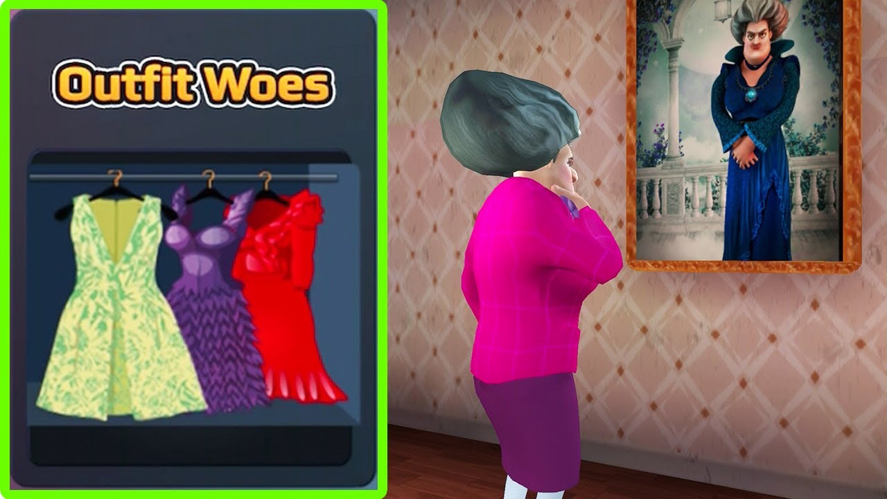Scary Teacher 3D | Ruin miss T Dress - Gameplay Walkthrough (iOS ...