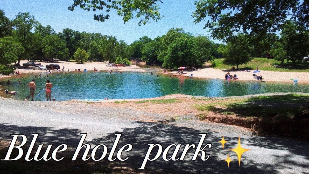 BLUE HOLE PARK OKLAHOMA | FIRST VLOG - YouTube