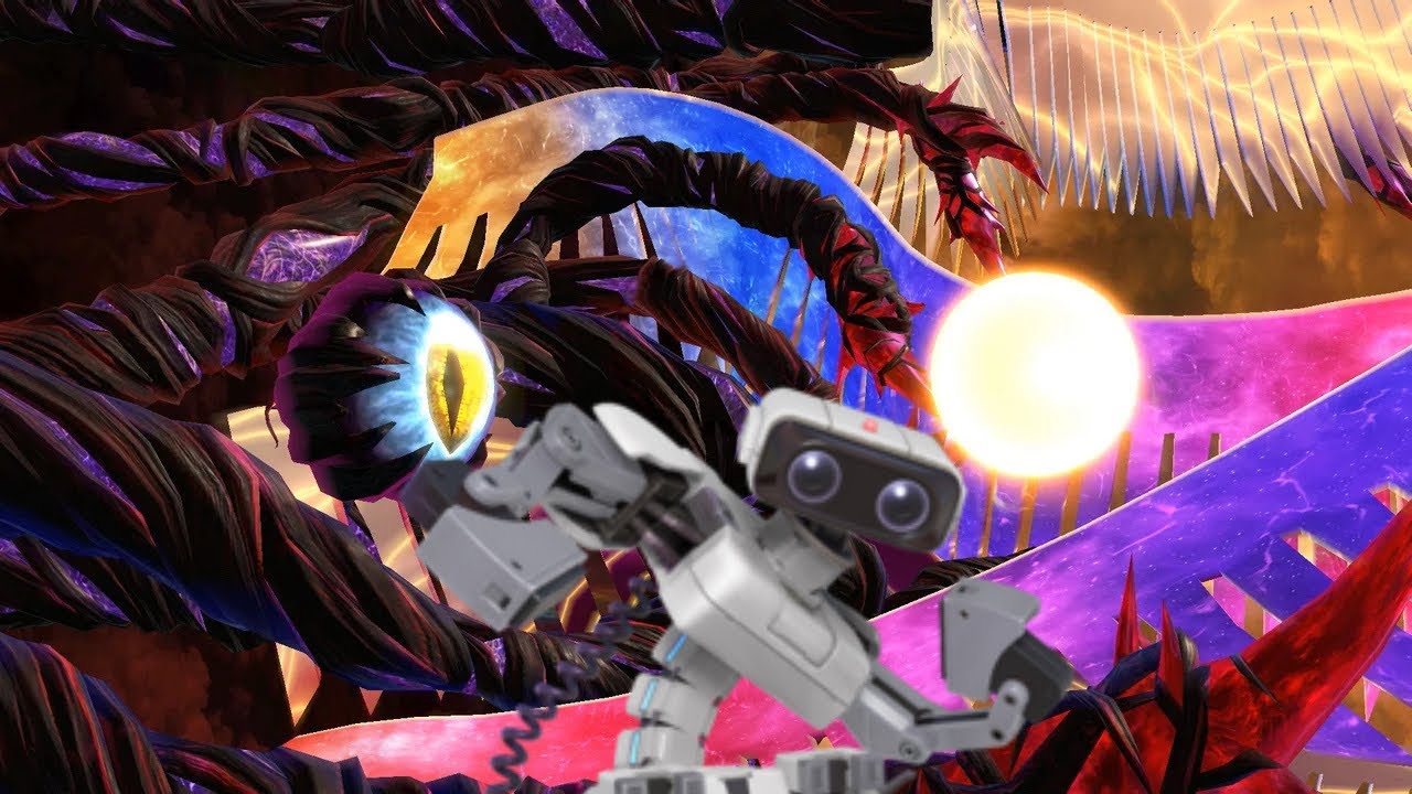 Super Smash Bros Ultimate - R.O.B. Vs. Galeem and Dharkon - YouTube