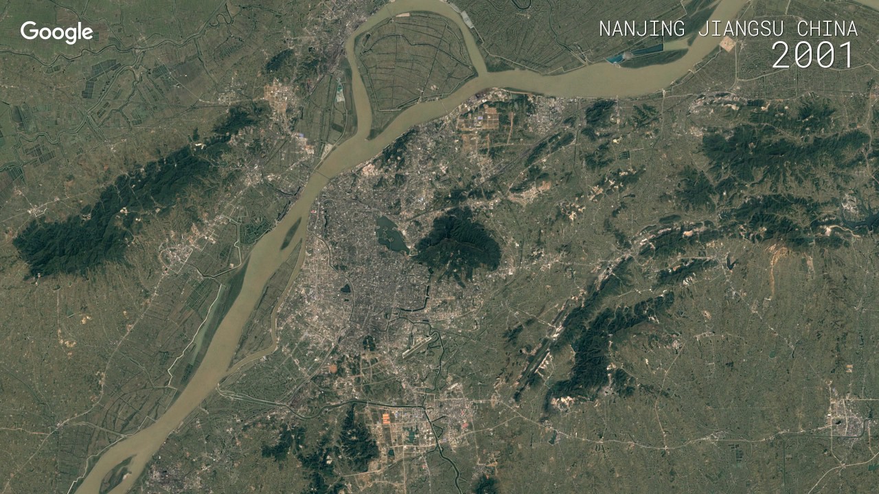 Google Timelapse: Nanjing, Jiangsu, China - YouTube