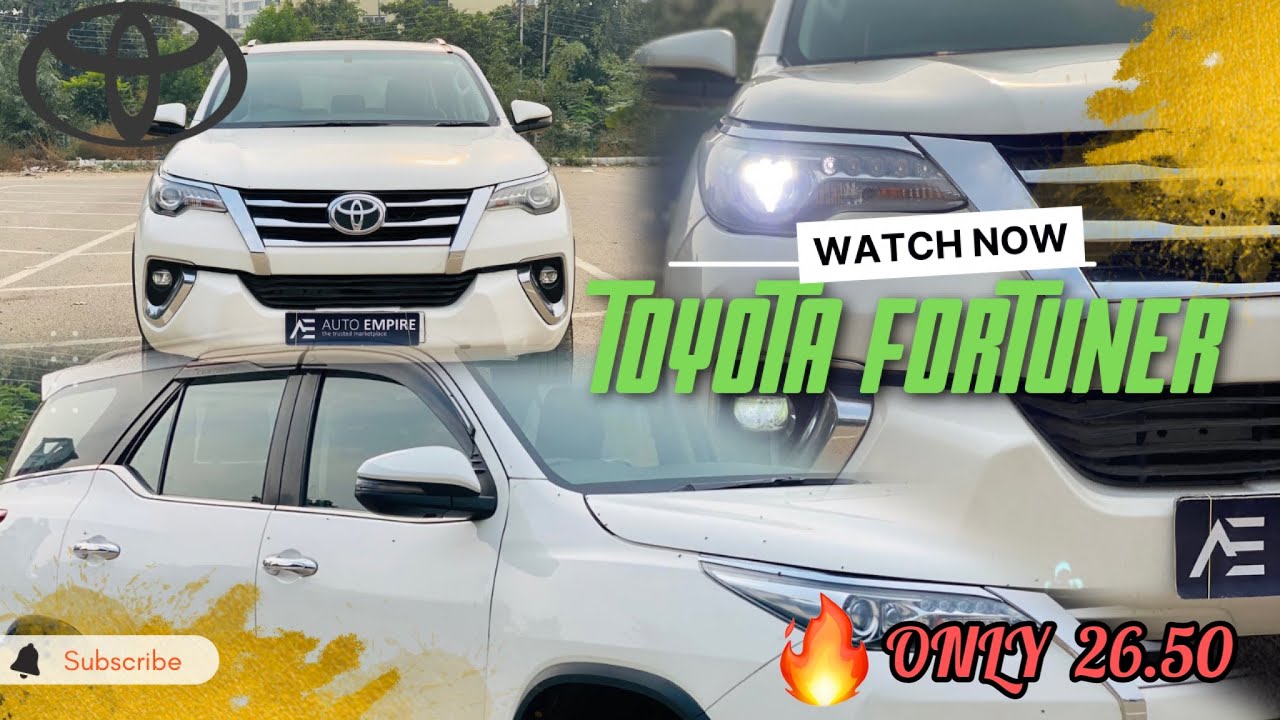 TOYOTA FORTUNER MOST Demanding SUV Car | Preowned FORTUNE 🔥 - YouTube