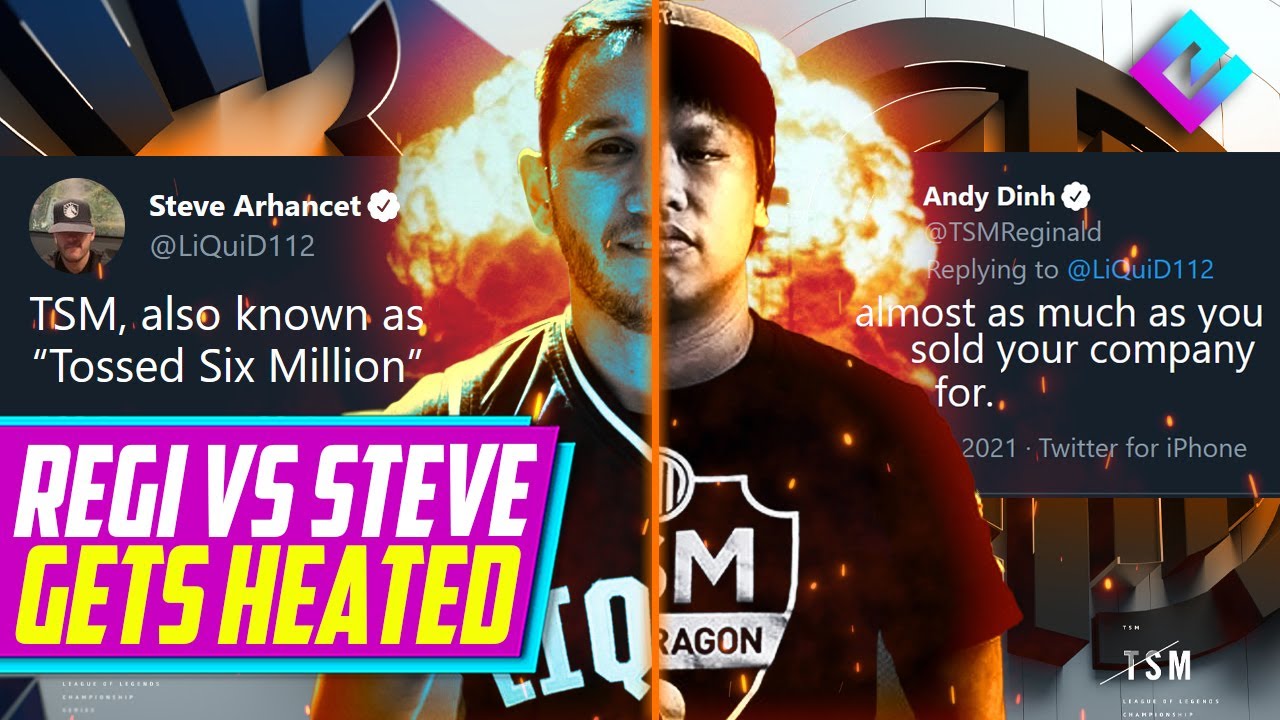 TSM Owner FIRES at Team Liquid CEO "Selling the Company" - YouTube