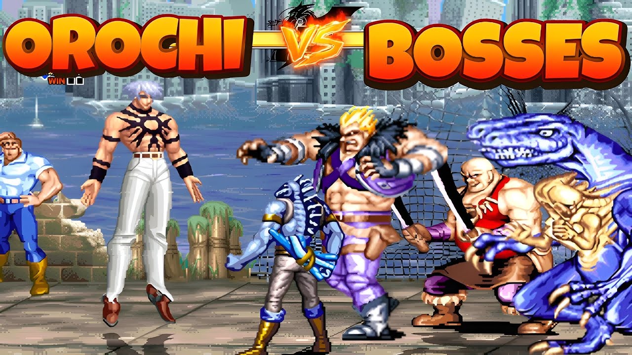 KOF Orochi vs Cadillacs and Dinosaurs Boss Squad – Insane MUGEN ...