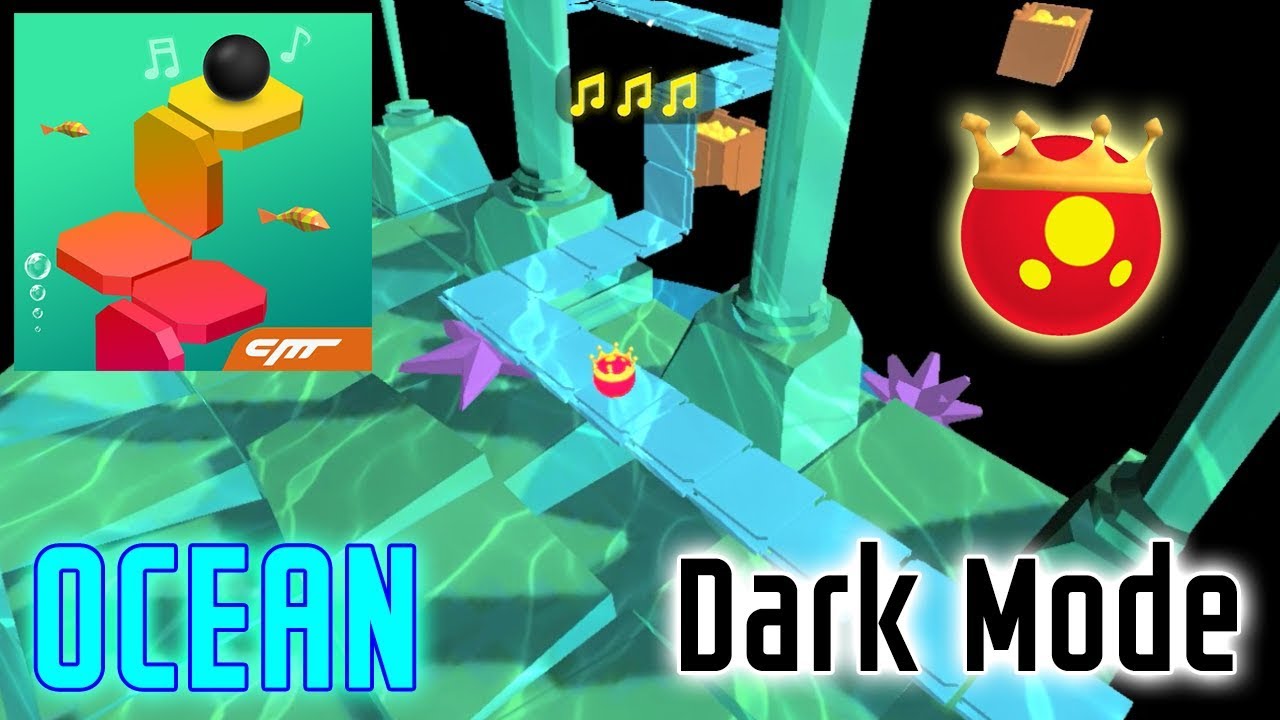 Dancing Ball World - Ocean: Dark Mode - YouTube