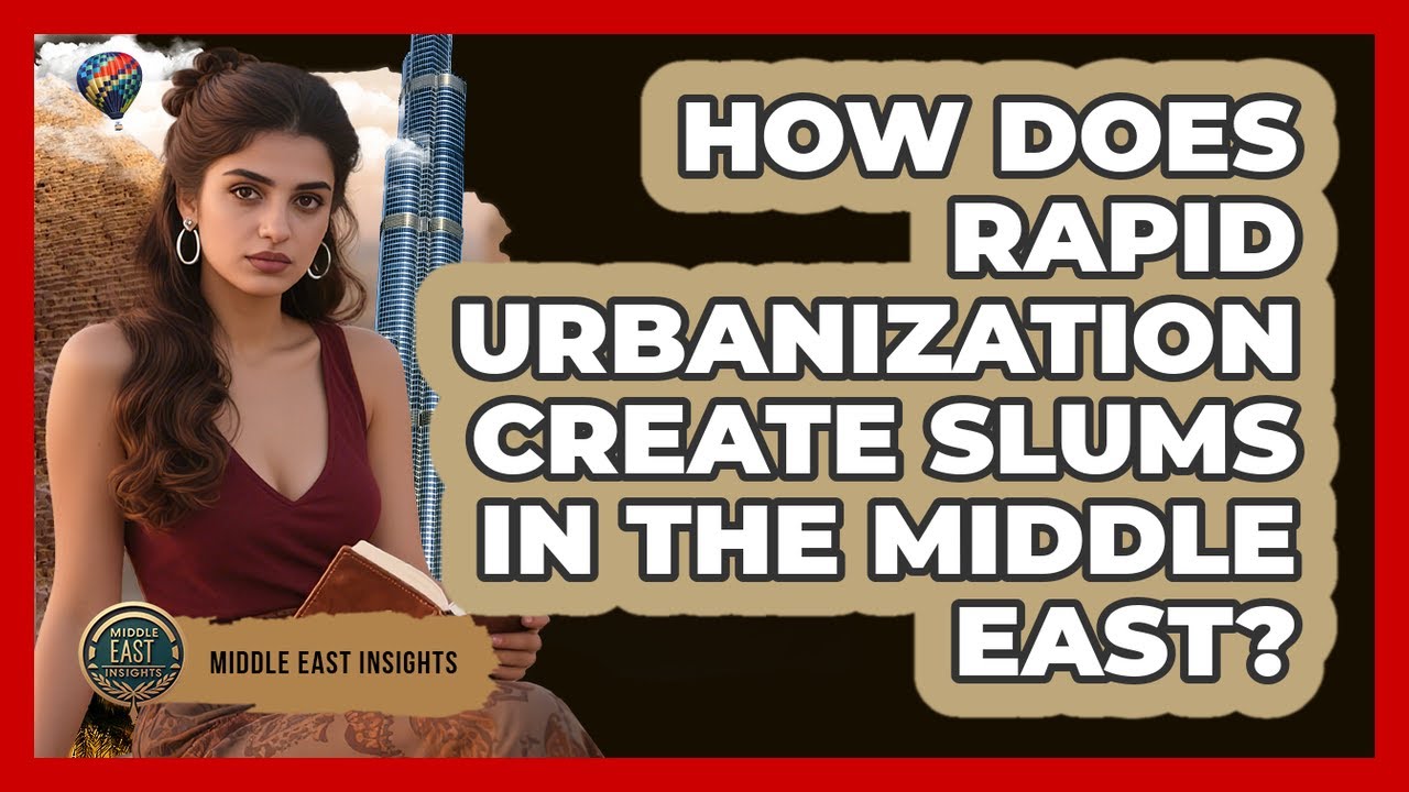 How Does Rapid Urbanization Create Slums In The Middle East? - Middle ...