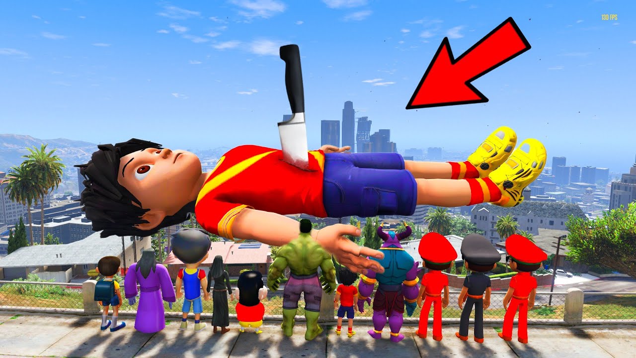Shinchan Attack Franklin And Shiva In GTA 5 || GTA 5 Gameplay - YouTube