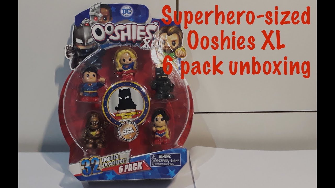 DC Ooshies XL 6 Pack Unboxing #1 - YouTube