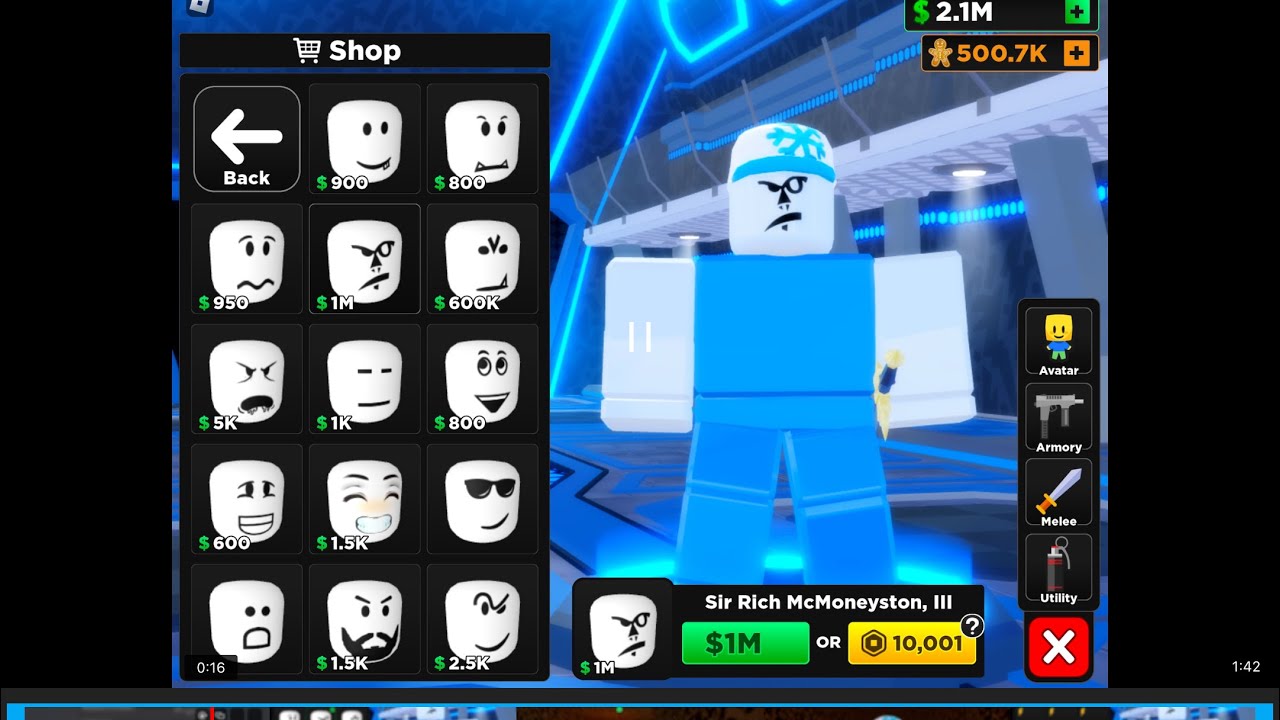 I BOUGHT THE MOST EXPENSIVE FACE IN FLAG WARS! | 1m cash spent? - YouTube