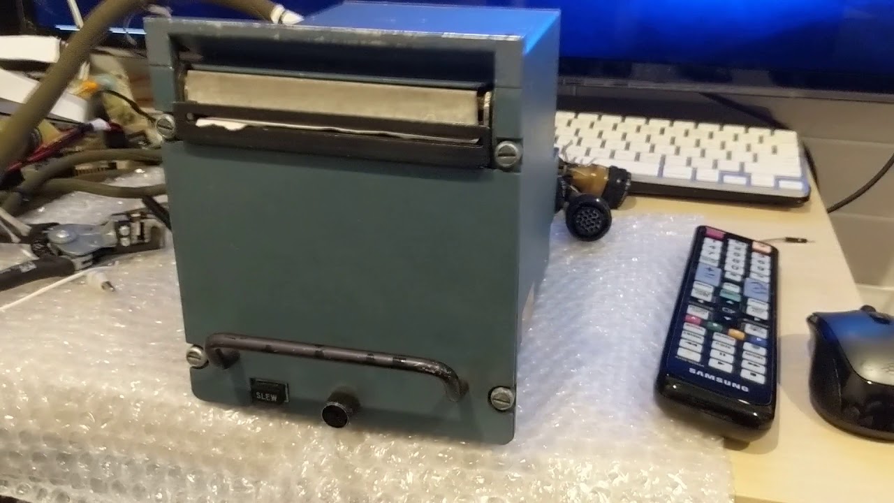 Airbus Cockpit Printer - YouTube