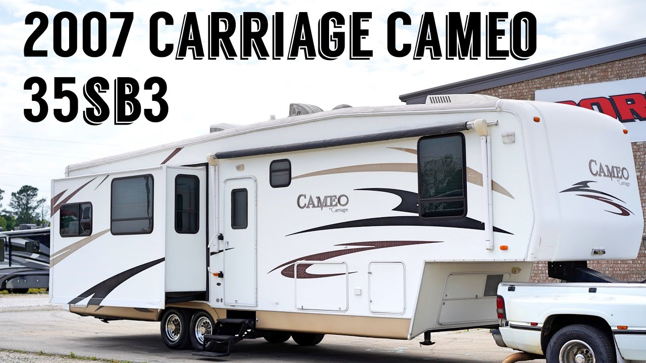 2007 Carriage Cameo 35SB3 5th Wheel Camper from Porter's RV Sales ...