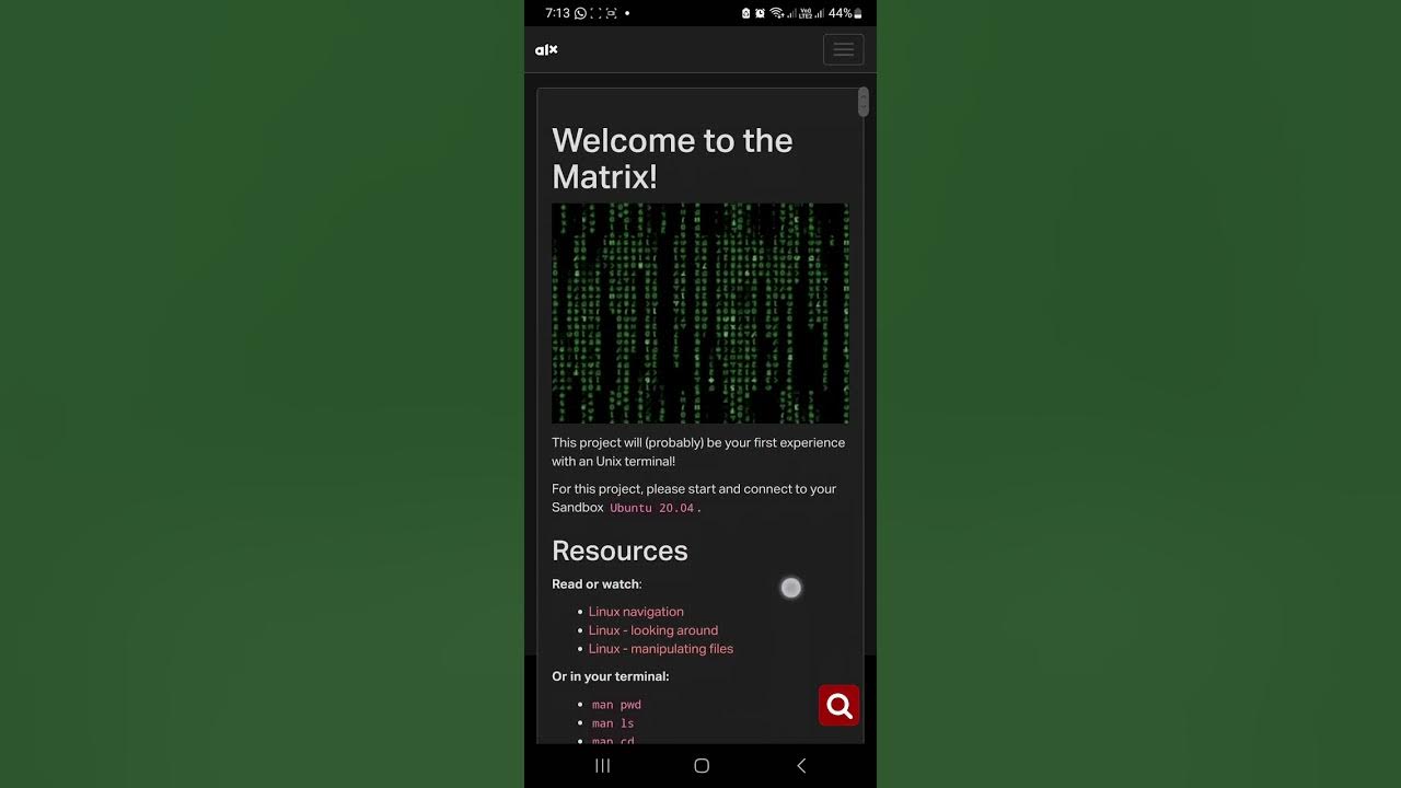 #Alx Egypt first-week tasks part 1 2023 Deep dive into intranet and Shell navigation - YouTube