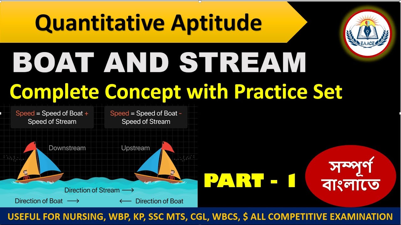 Boat and Stream Complete Concept with Short Tricks in Bengali | Boat ...