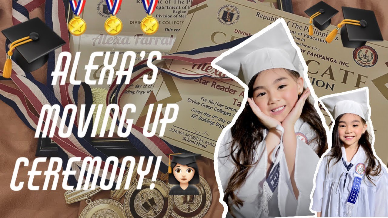 Moving Up Ceremony! (congrats Alexa🏅🏅🏅) - YouTube