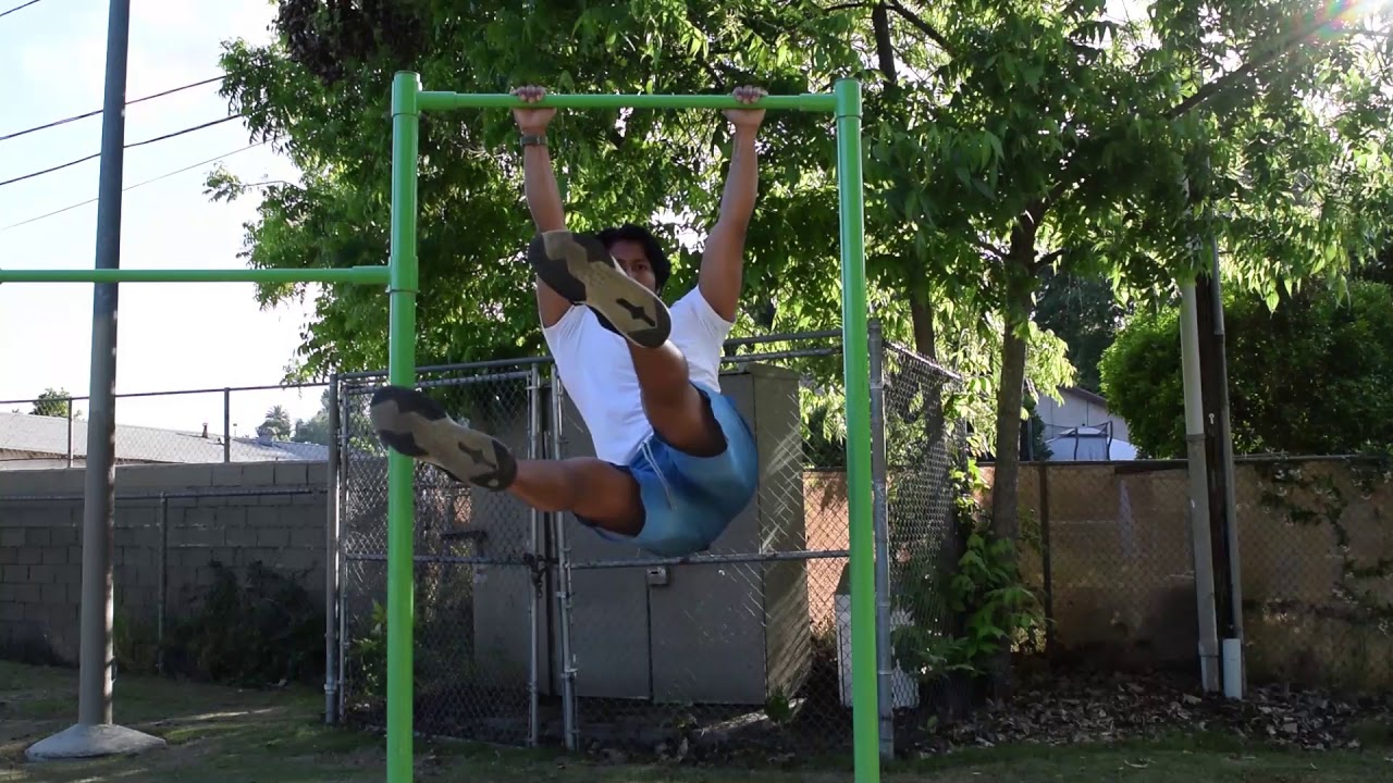 Twisting Leg Raise - YouTube