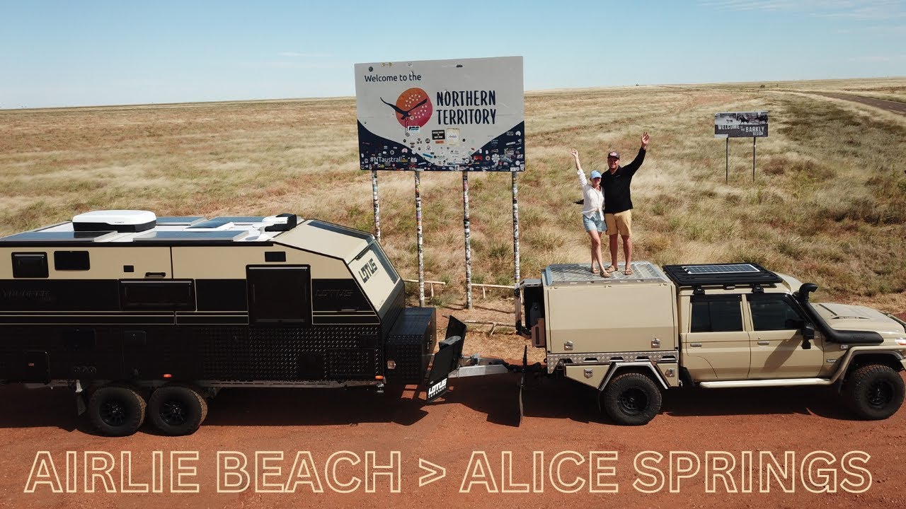 Airlie Beach to Alice Springs - YouTube