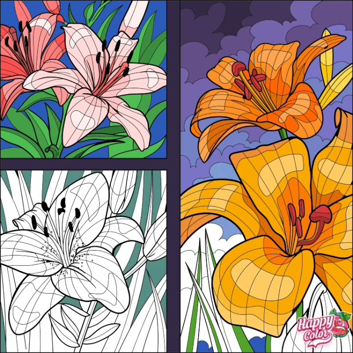 #Happy #Color #693 #Flowers - YouTube