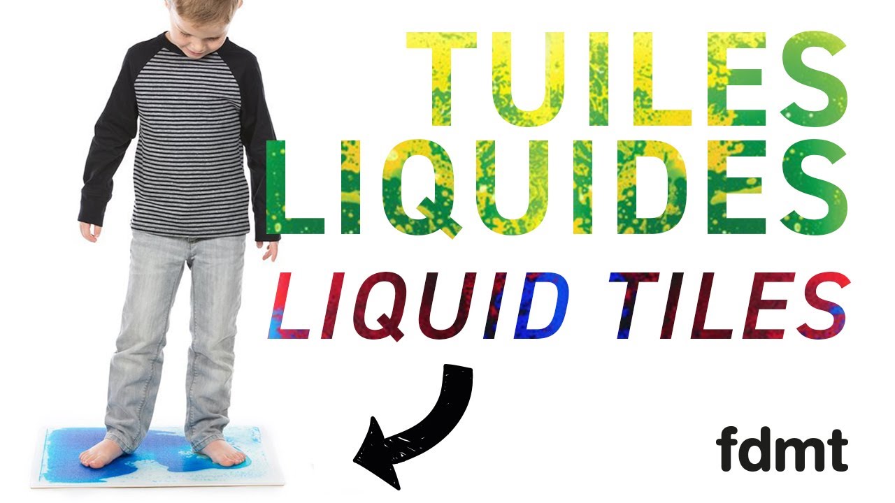 Tuiles liquides de sol - fdmt- Floor liquid tiles - YouTube