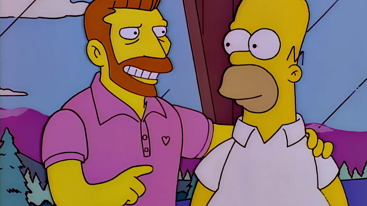 Simpson 08x02 Hank Scorpio 4 Hamacas - YouTube