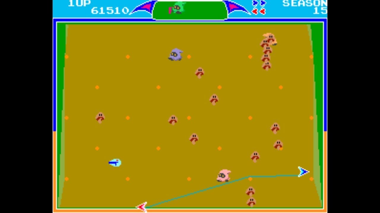 Libble Rabble [Arcade Longplay] (1983) Namco - YouTube