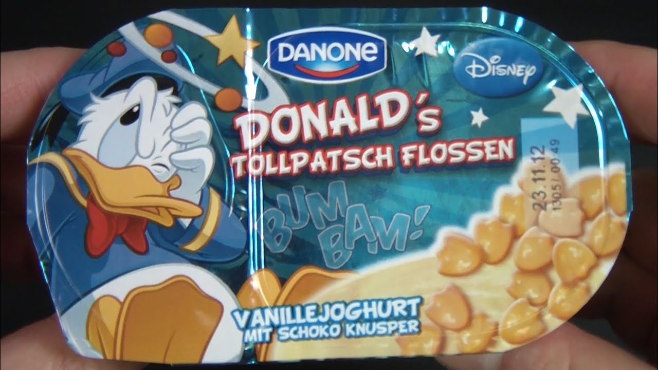 Danone Disney - Donald Duck - YouTube