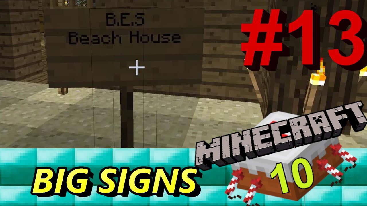 Minecraft 10 Episode 13 Big Signs Infdev 20100608 - YouTube