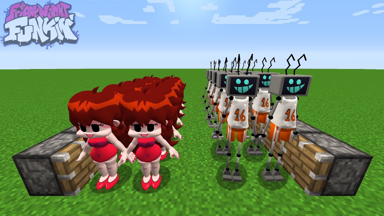 GIRLFRIEND x 10 + HEX x 10 | FNF Friday Night Funkin' Characters in ...