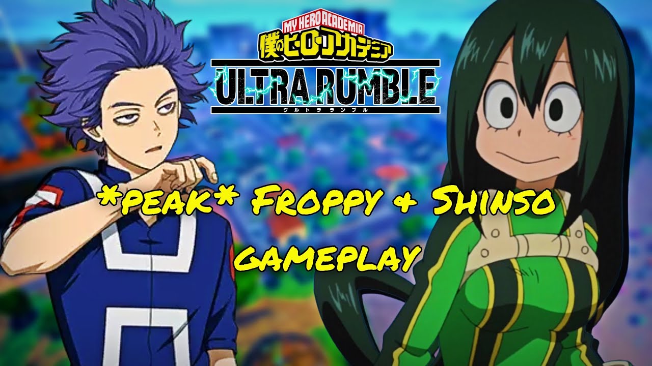 "I AM *SORRY* FROPPY!" MY HERO ULTRA RUMBLE Gameplay - YouTube
