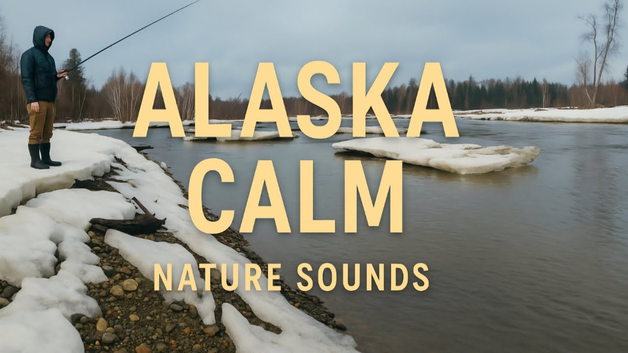 ALASKA DREAM | Quiet River Fishing | Alaska Calm Nature Sounds - YouTube