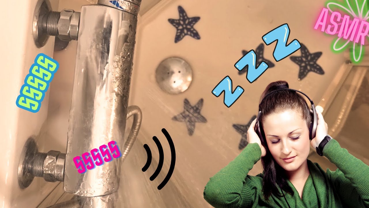 💤 Water Pipe Dream Sound (Shower Battery) 💤😴 || Sleep Sound #95 - YouTube
