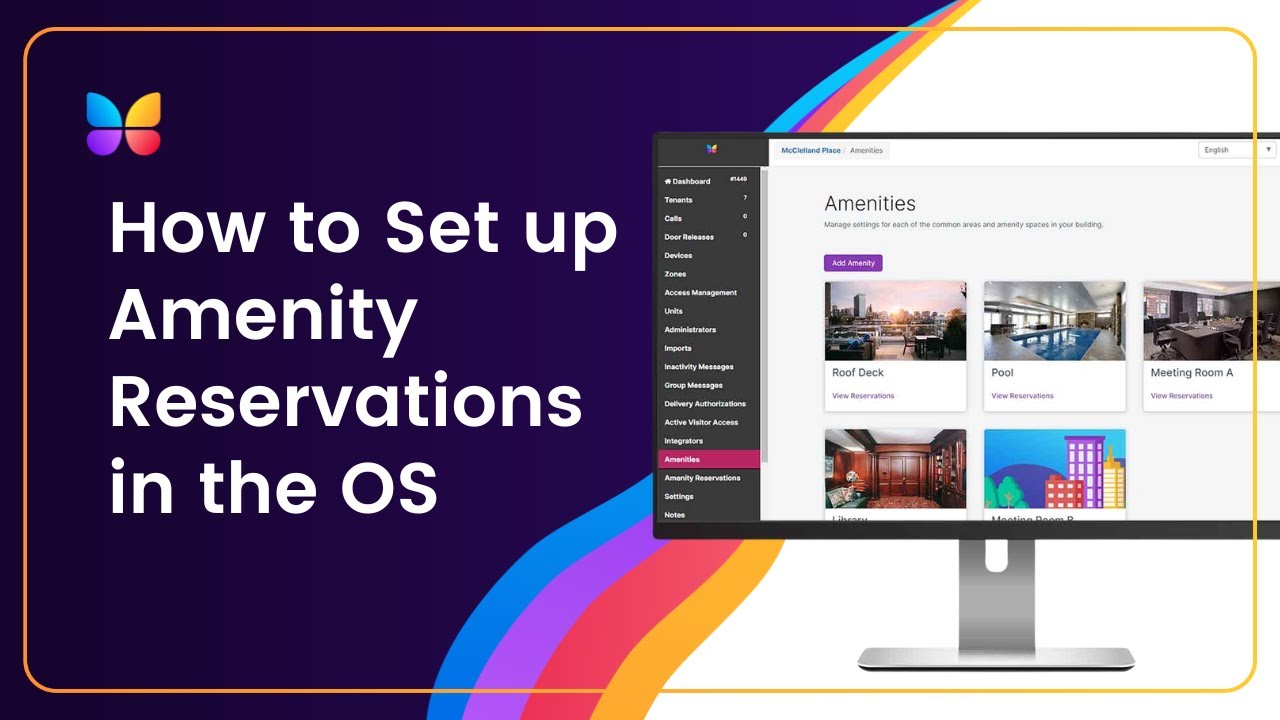 ButterflyMX - How to Set Up Amenity Reservations - YouTube