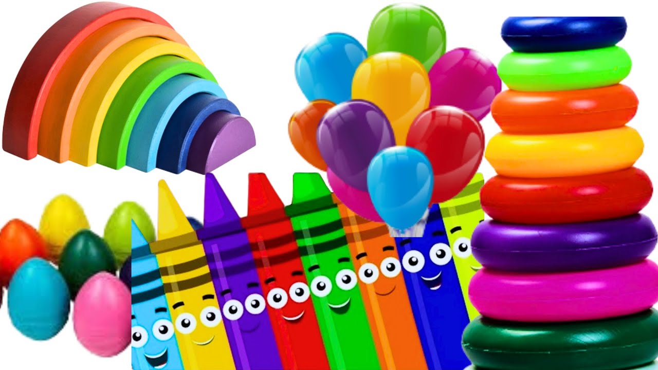 Best Learning video for colors | Colors | Colours | Egg | Colors Song ...