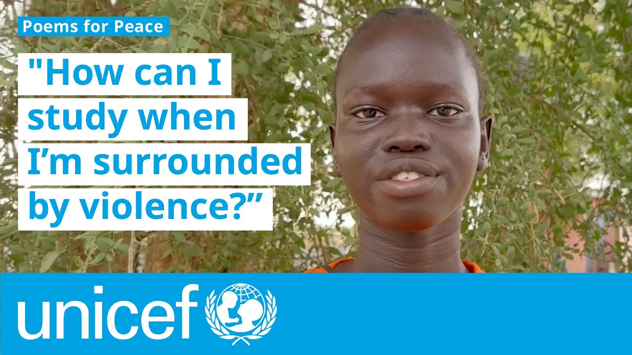 Abuol's Poem for Peace in South Sudan | UNICEF - YouTube