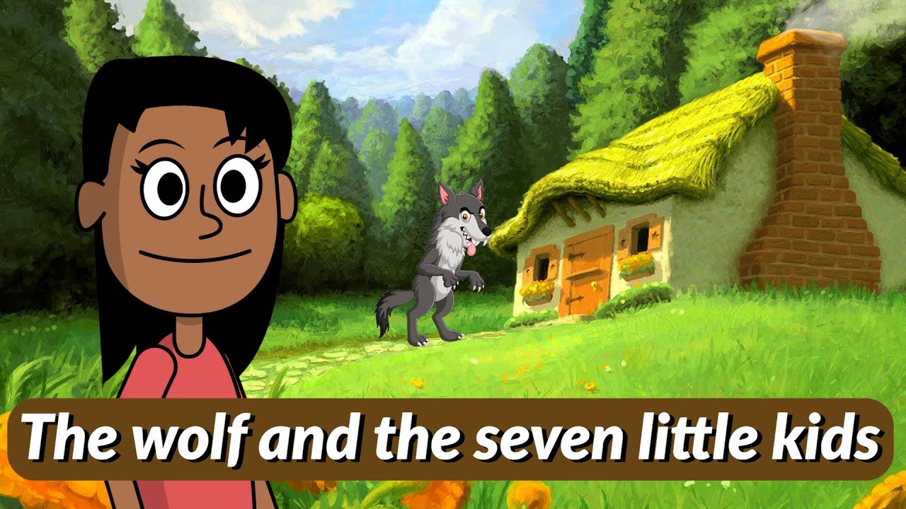 The wolf and the seven little kids | Stories for kids - YouTube