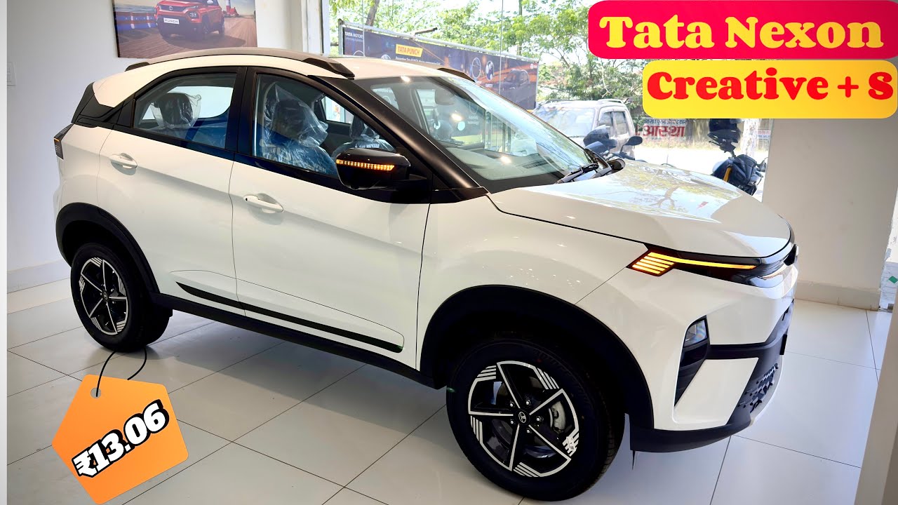 The New Tata Nexon Creative + S Model 2025 ₹Price Features Mileage ...