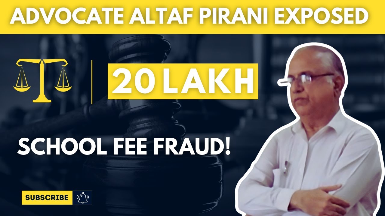 Aga Khan Academy Fraud | EXPOSED Advocate Altaf Pirani | Mira Road ...