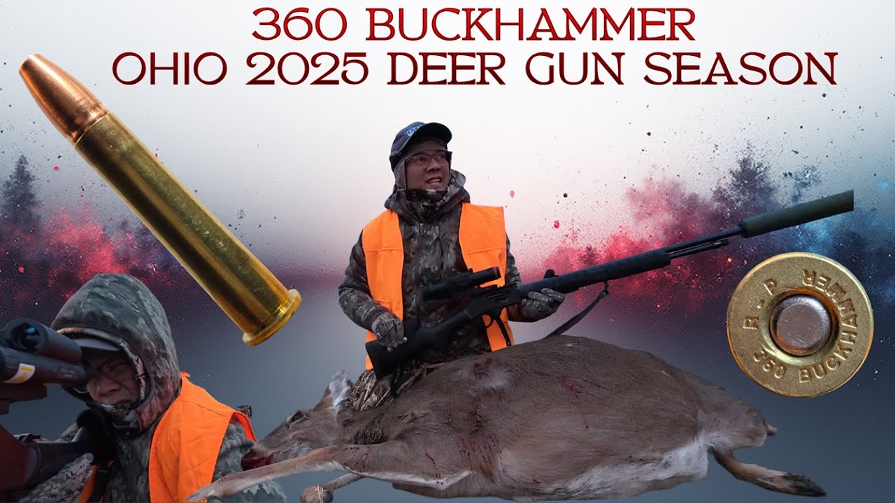 360 Buckhammer Hammers Big Doe | Ohio Deer Gun 2025 - YouTube