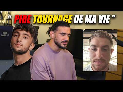 Amine parle du tournage d'Inoxtag (Effrayant)