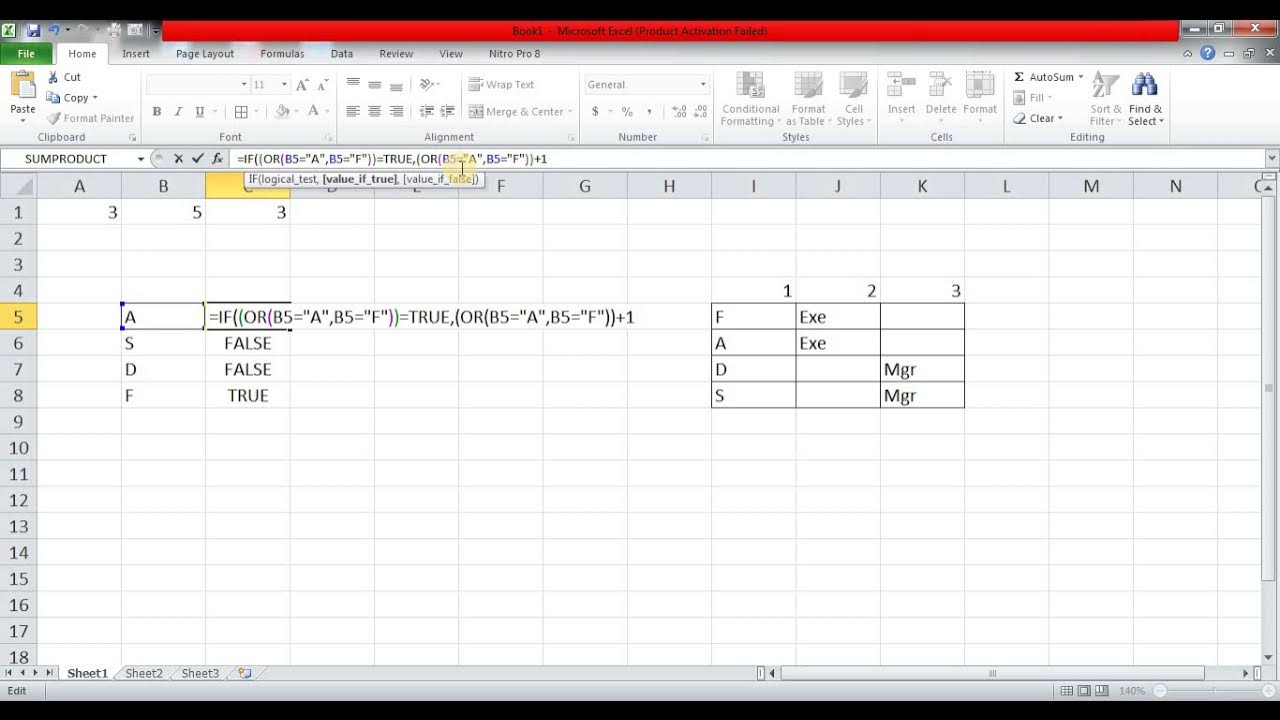 VIDEO 60 TRUE FALSE IN EXCEL YouTube video-60-true-false-in-excel-youtube
