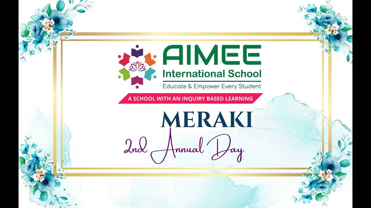 AIMEE International School - 2nd Annual Day Celebrations - YouTube