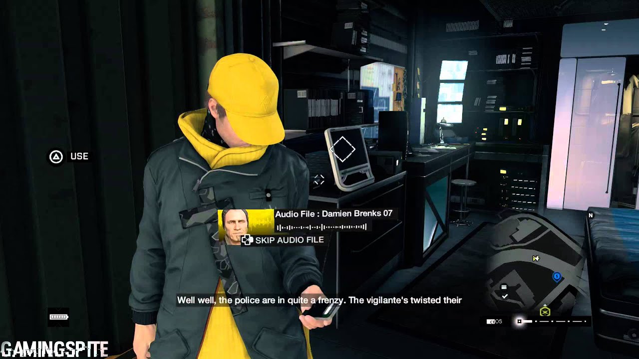 Watch Dogs Damien Brenks 07 Audio Log - YouTube