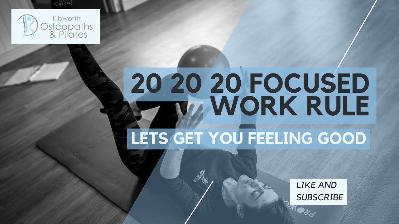 KOPI 20 20 20 Focused Work Rule - YouTube